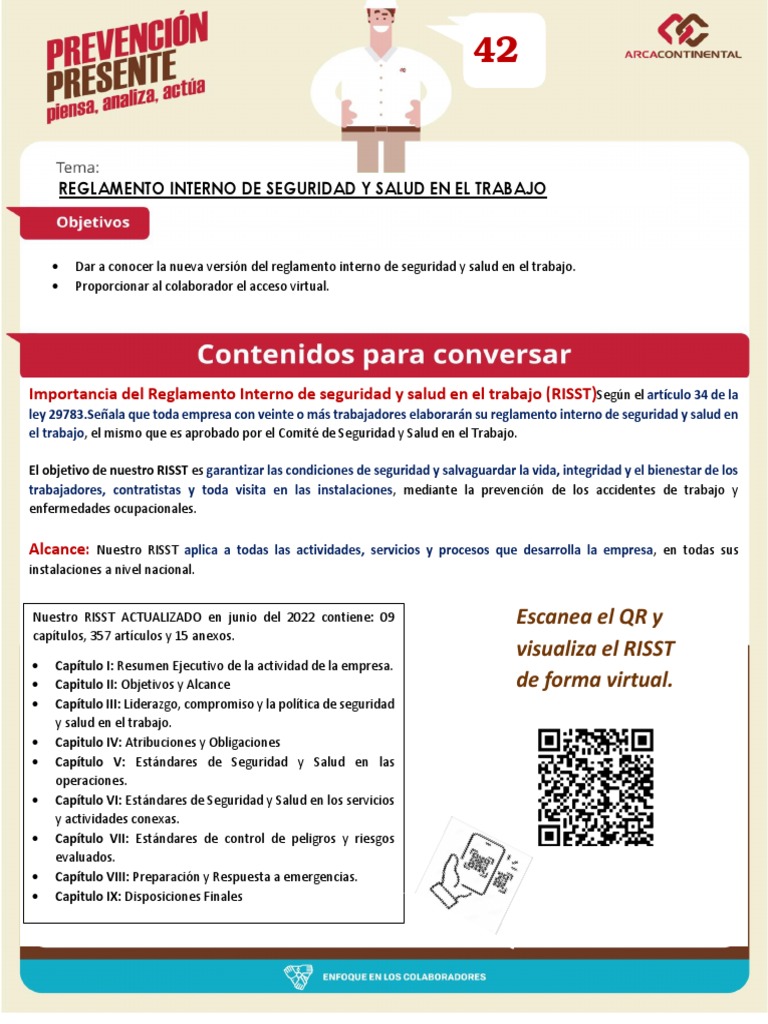 Plática de 5 Minutos 42-2022 - Reglamento Interno de Seguridad y Salud ...