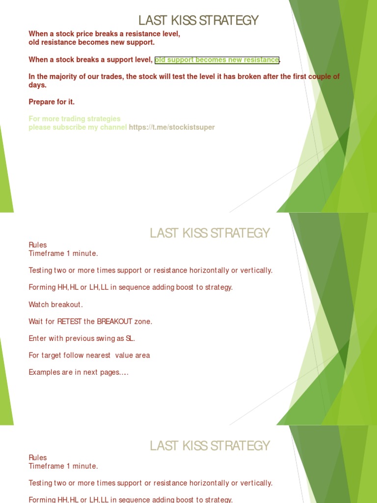 The Last Kiss Strategy | PDF