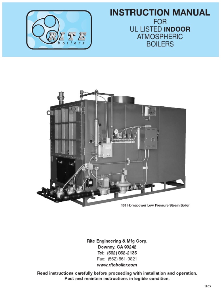 Rite Boilers | PDF | Chimney | Boiler