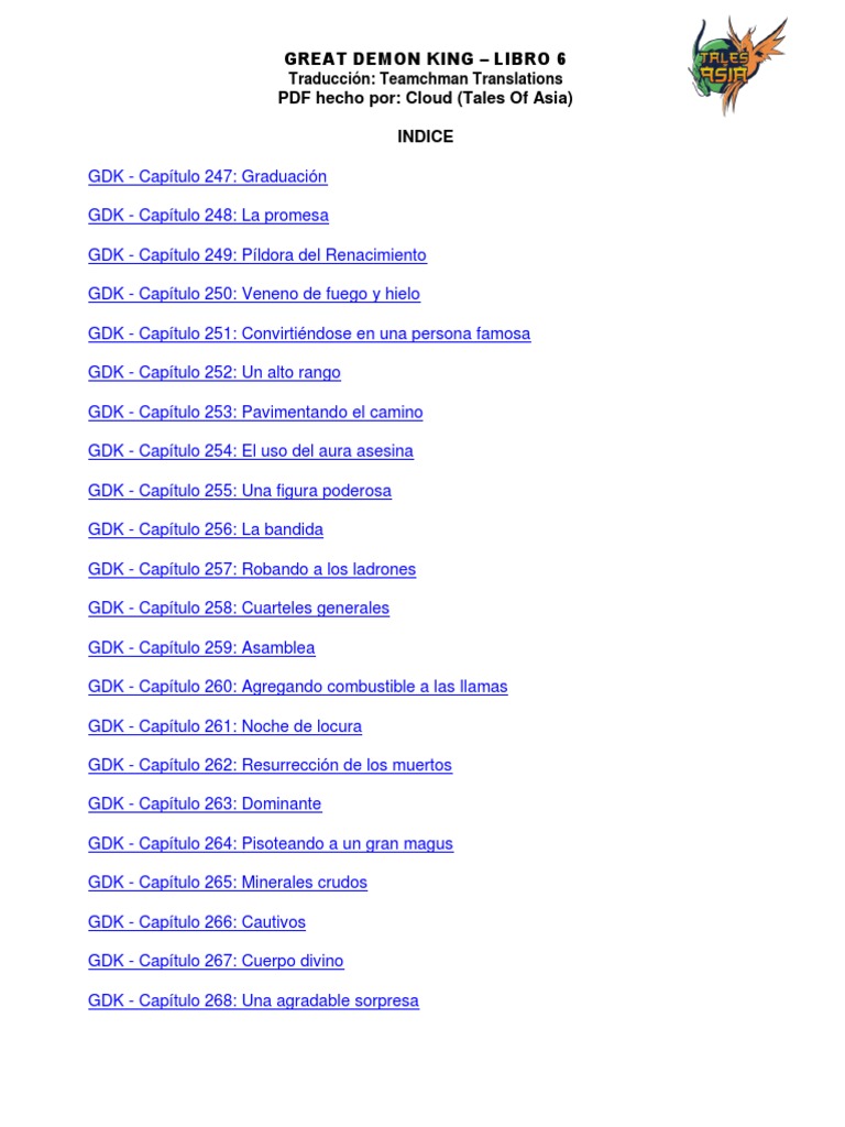 GDK - Libro 6 - Graduacion y Expansion | PDF