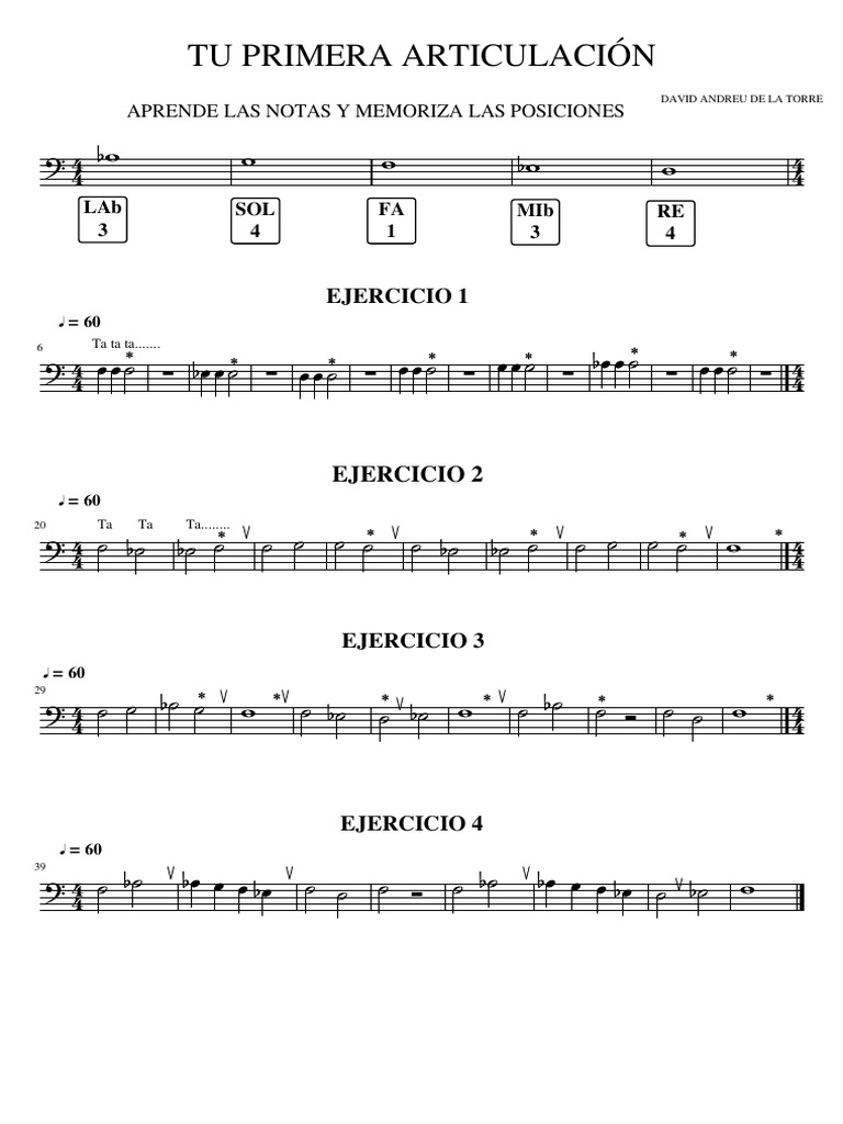 Aprende Notas Musicales Básicas | PDF