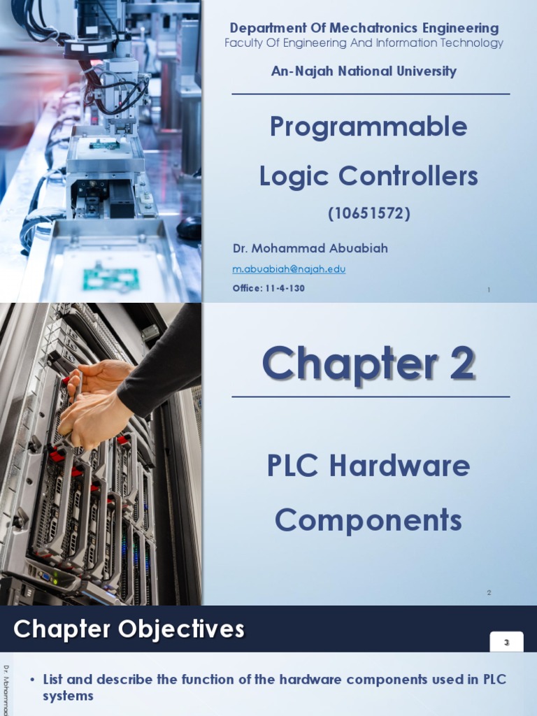 PLC Hardware Components Overview | PDF | Computer Data Storage ...