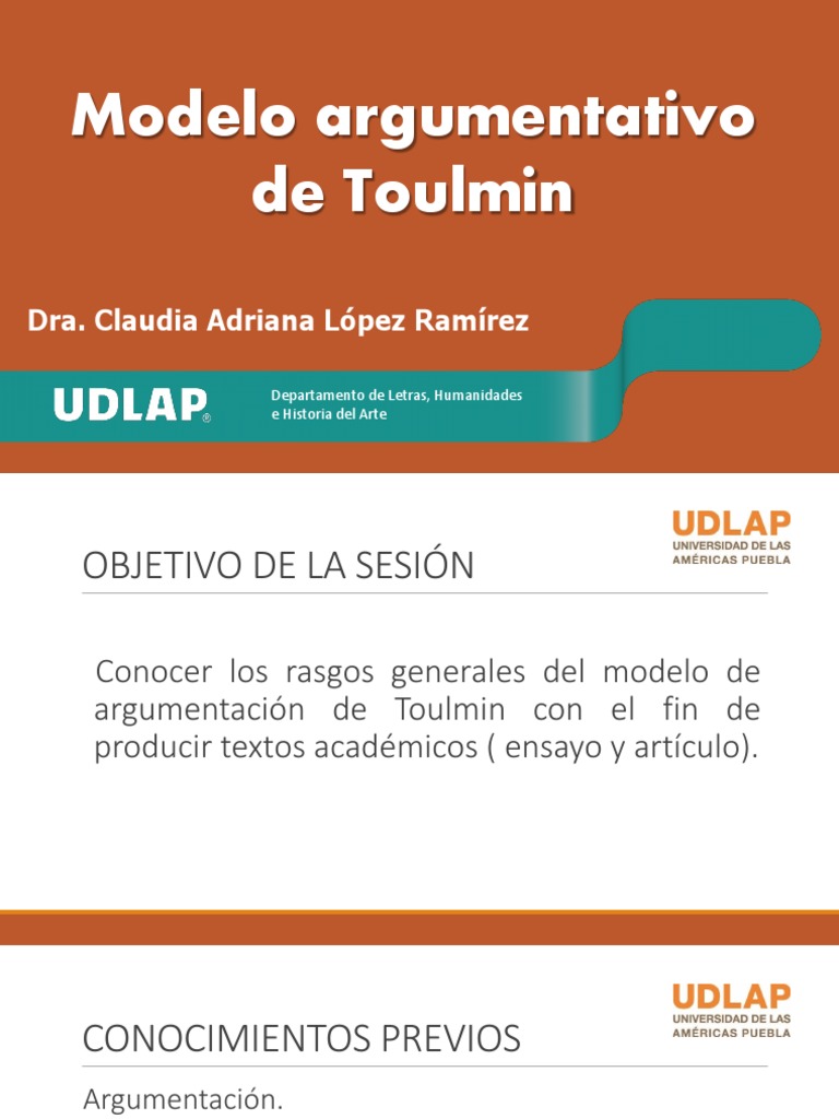 Modelo Argumentativo de Toulmin | PDF | Evidencia | Moralidad