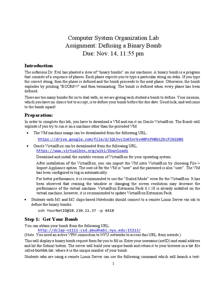 Assignment - 3 - Bomb | PDF | Computing | Information Age