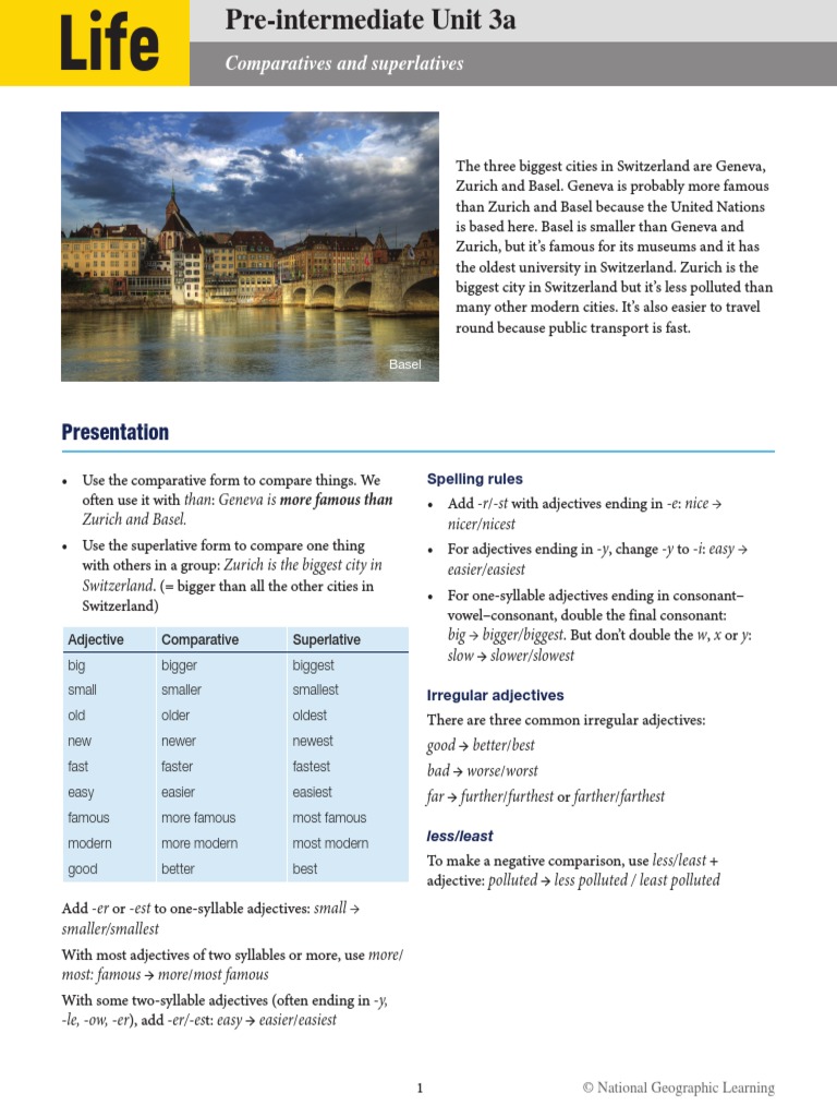 Grammar 3a | PDF | Linguistics | Language Families