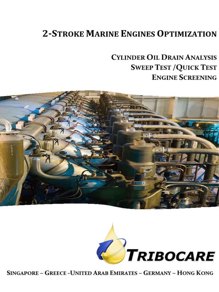 Tribocare Cylinder Oil Drain Analysis | PDF | Engines | Lubricant