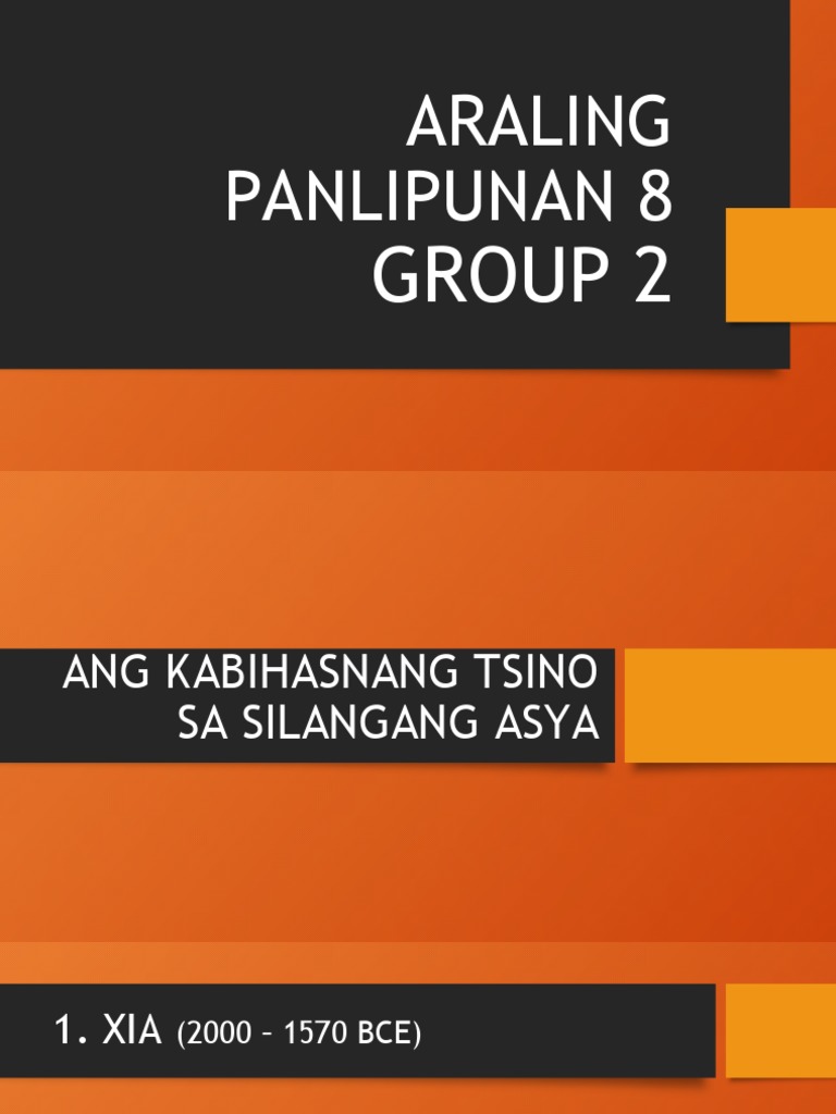 Kabihasnang Tsino | PDF