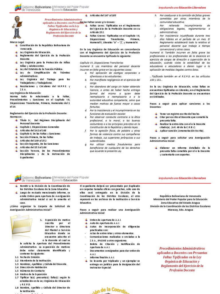 Procedimientos Administrativos | PDF | Regulación | Instituciones sociales