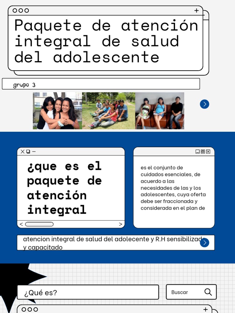 Paquete de atención integral de salud del adolescente | PDF | Medicina ...