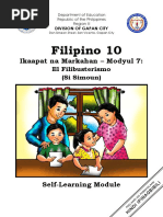Q4 Filipino 10 Module 5 | PDF