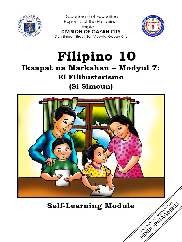 Filipino 10: Ikaapat Na Markahan - Modyul 7 | PDF