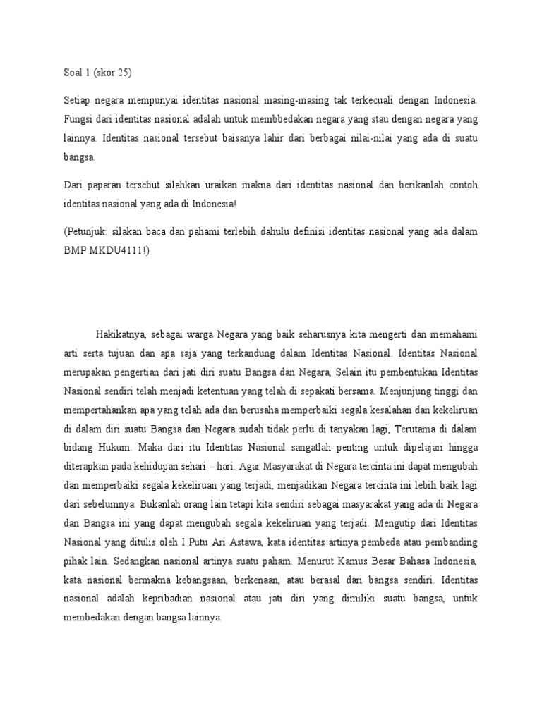 Tugas 2 PKN. Andre Fajar Kurniawan-1 | PDF | Ilmu Sosial