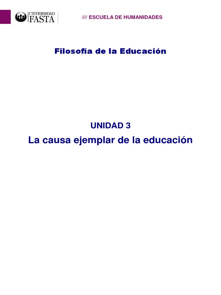Causa Ejemplar en la Educación Religiosa | PDF | Iglesia Católica | Dios