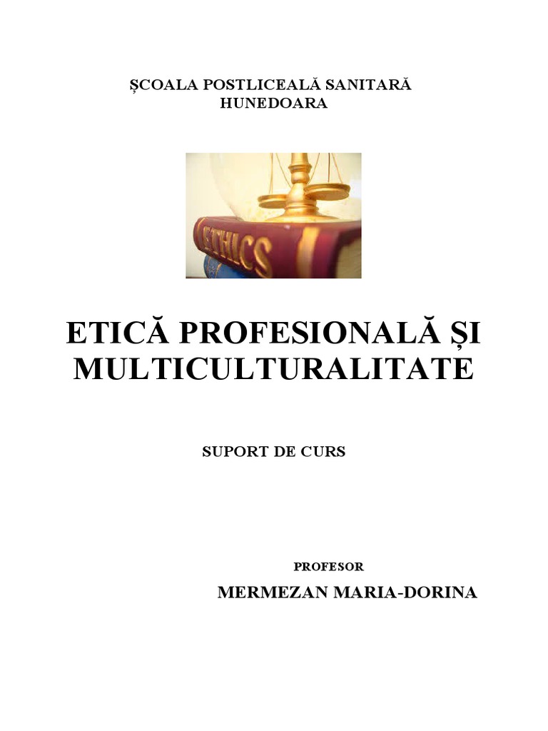 Curs Etica Medicala AMG An III | PDF