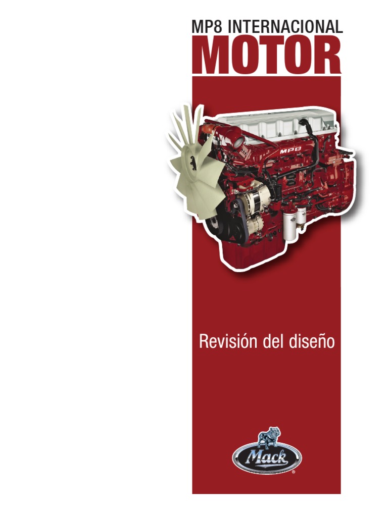 MP8 Engine Tech Manual DF - QXP - Mack Trucks | PDF | Engranaje | Compresor de gas