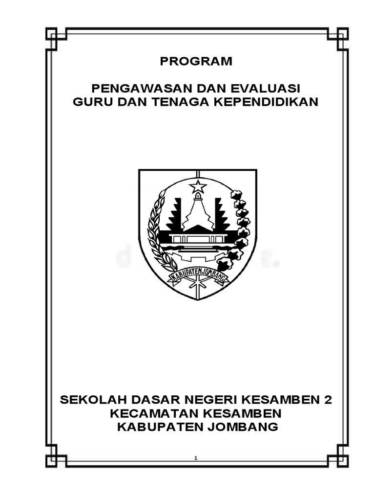 Program Pengawasan Dan Evaluasi | PDF