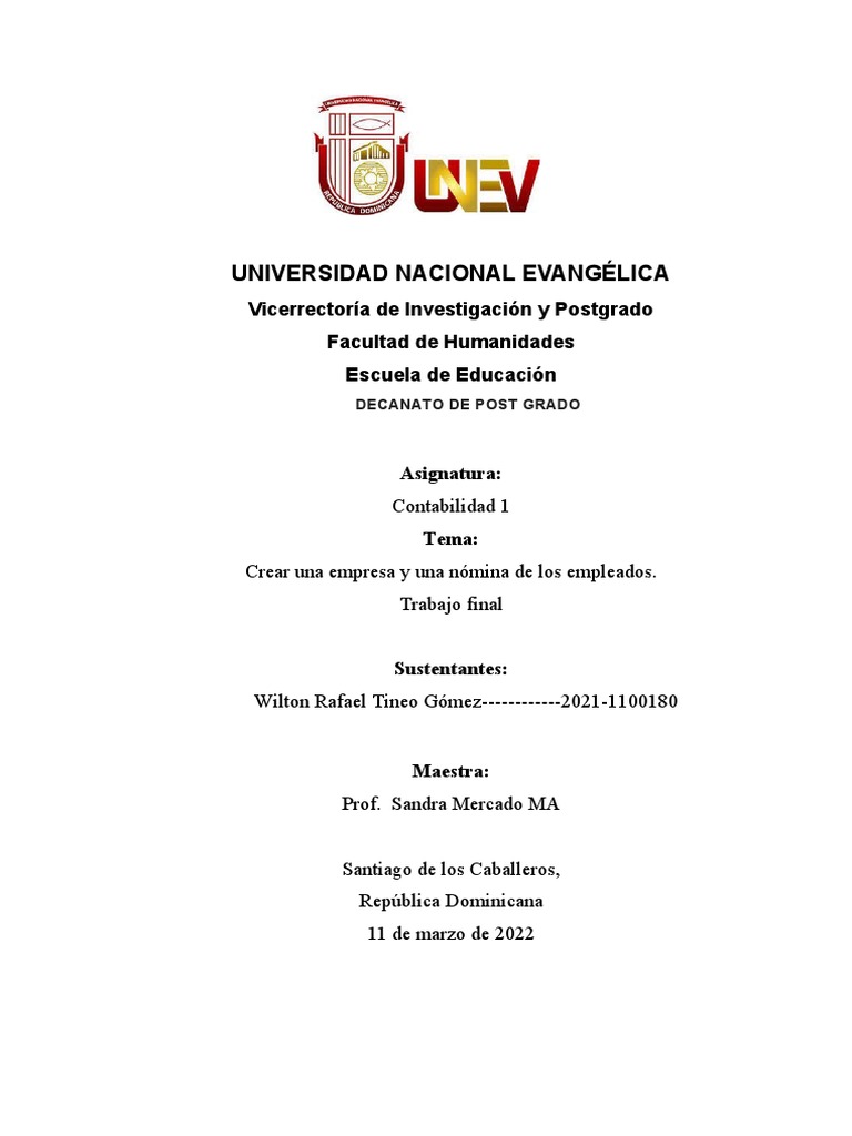 Kerwin & Emely, SRL | PDF | Negocios | Crecimiento personal y profesional