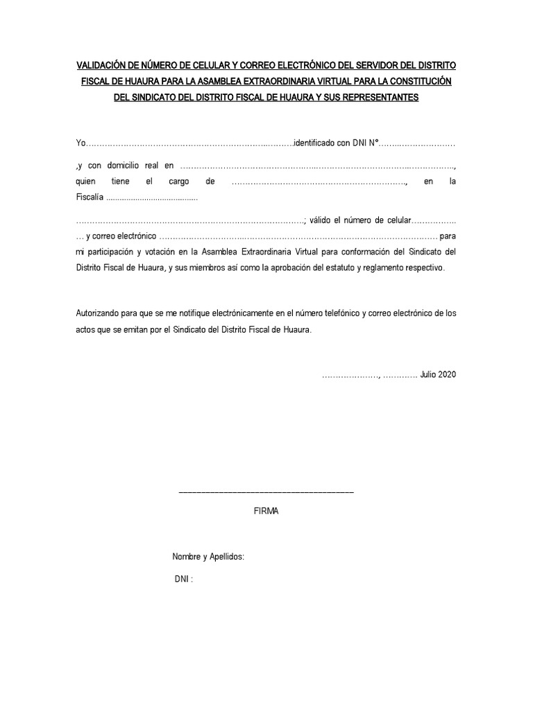 Formato Validación | PDF