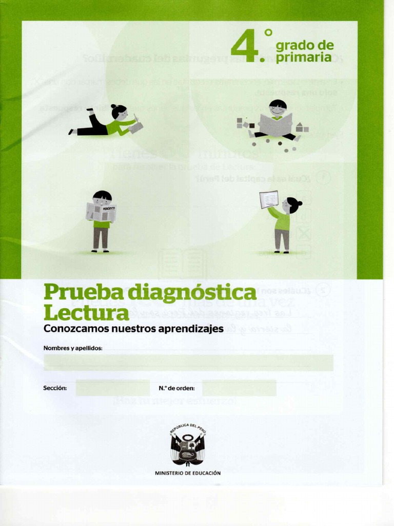 Prueba Diagnóstica - Lectura | PDF