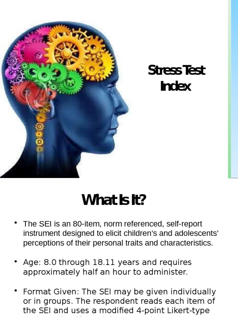 Stress Test Index | PDF | Standard Score | Percentile