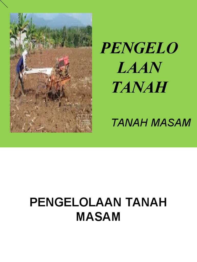 Pengelolaan Tanah Masam di Indonesia | PDF