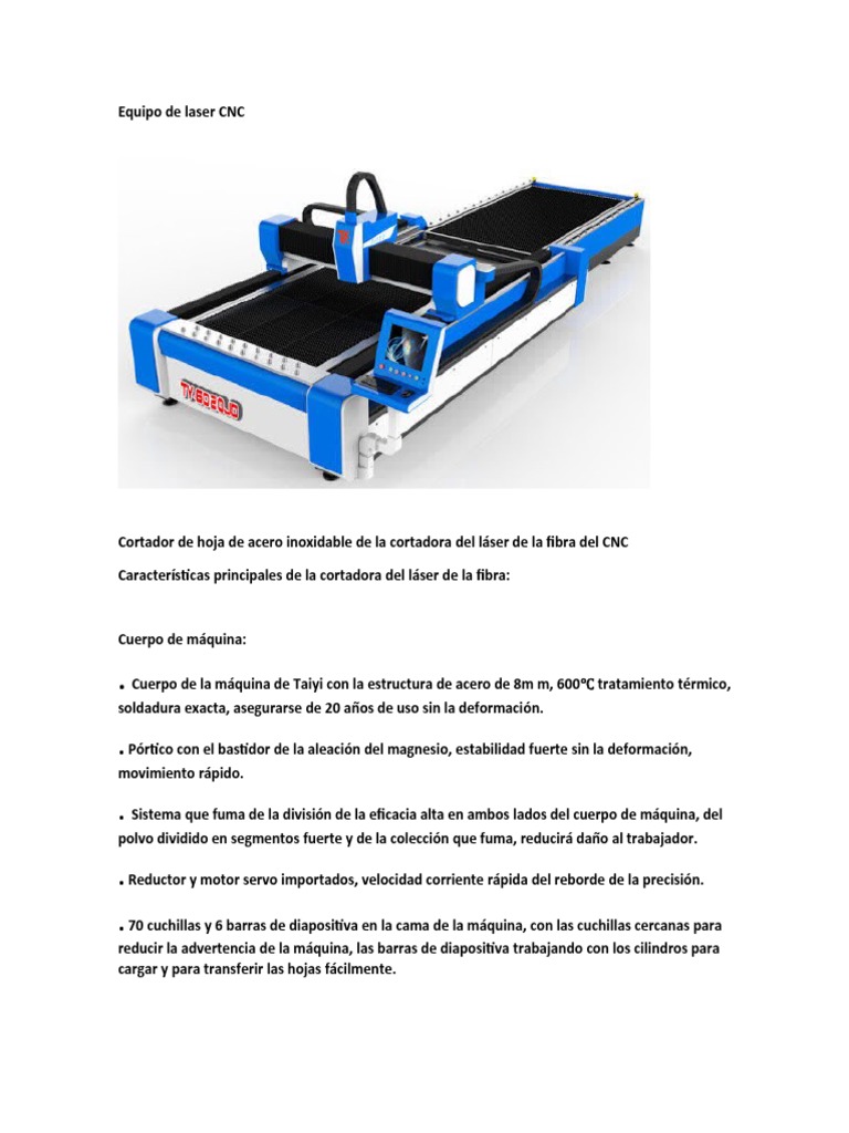 Pia o | PDF | Control numerico | Láser