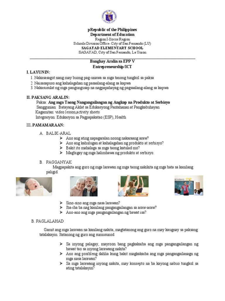 Epp 5 LP WK2 | PDF