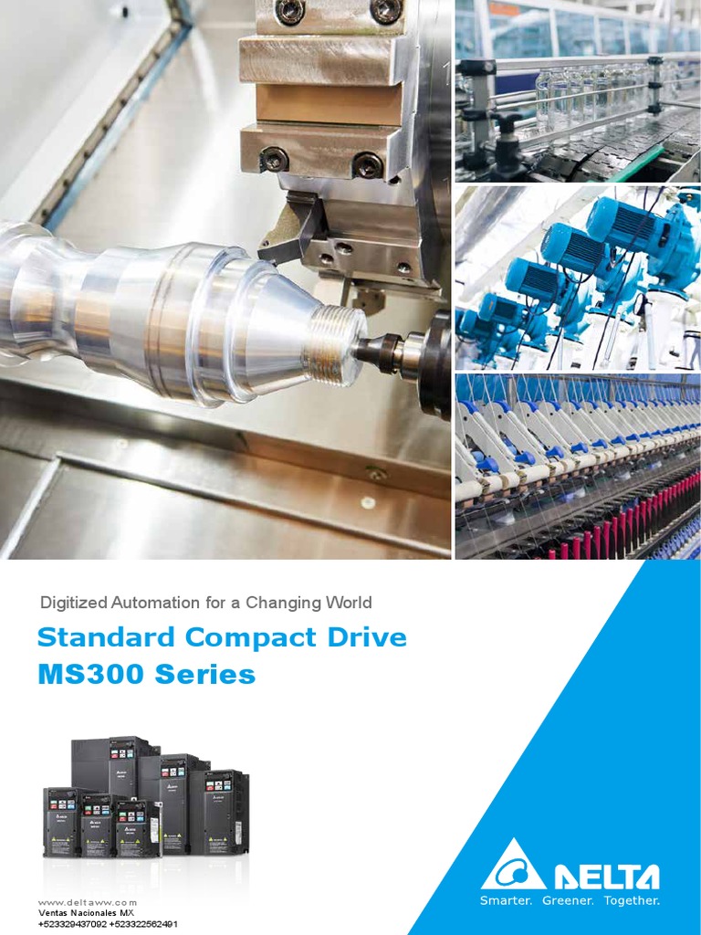 Catalogo Delta Ms300b | PDF | Mains Electricity | Power Inverter