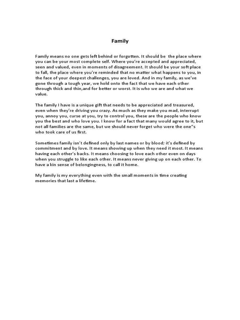 CW Family | PDF