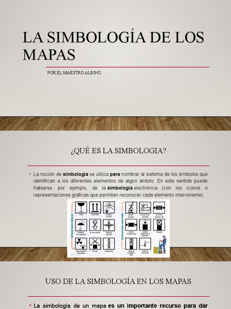 La Simbología de Los Mapas | PDF