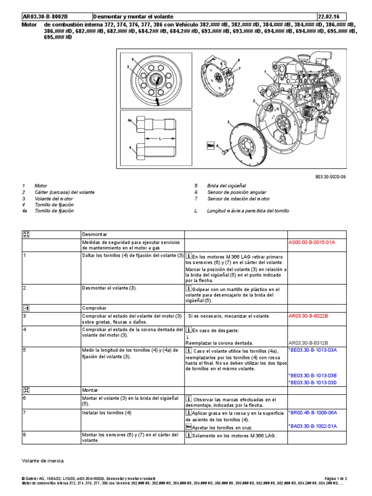 Volanta OM366 | PDF | Tornillo | Máquinas