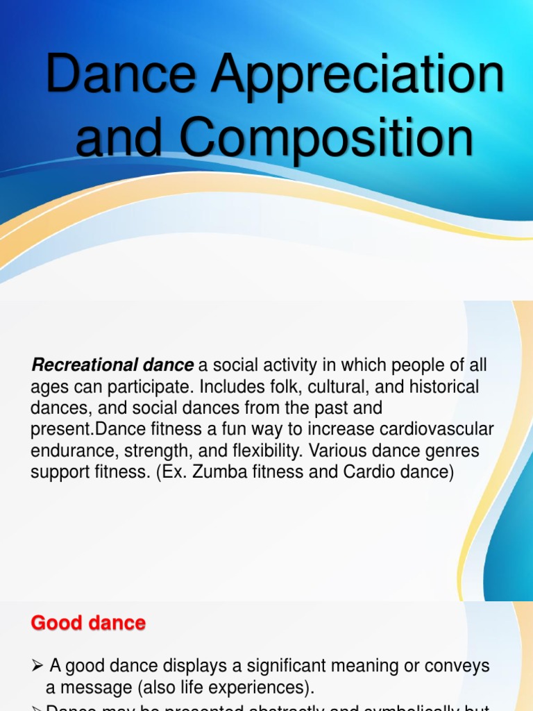 Understanding Dance Composition Basics | PDF | Dances | Musical Forms