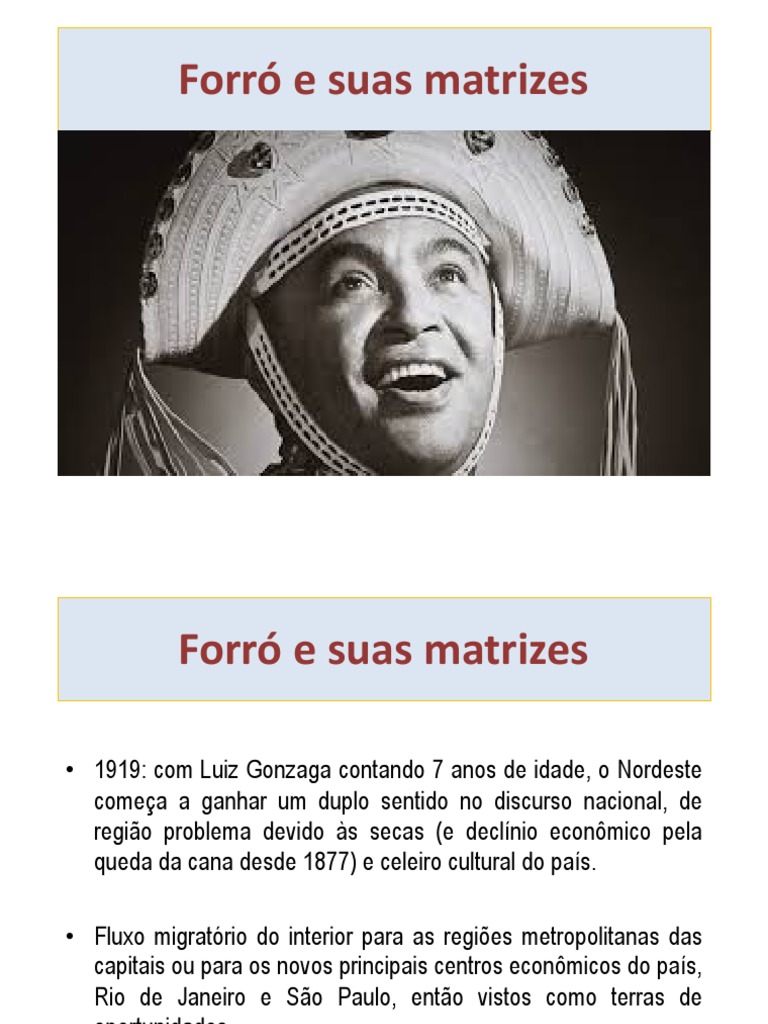 Forró e Suas Matrizes | PDF | Estudos de Línguas Estrangeiras | Arte