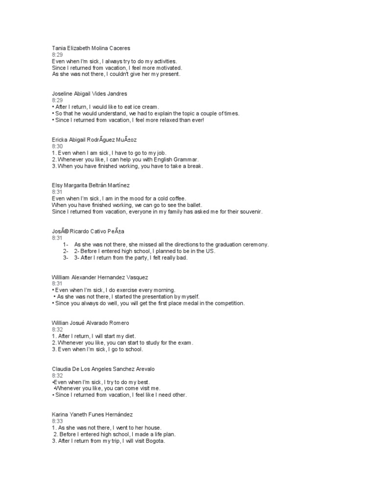 Daily Life Reflections and Plans | PDF | Lifestyle