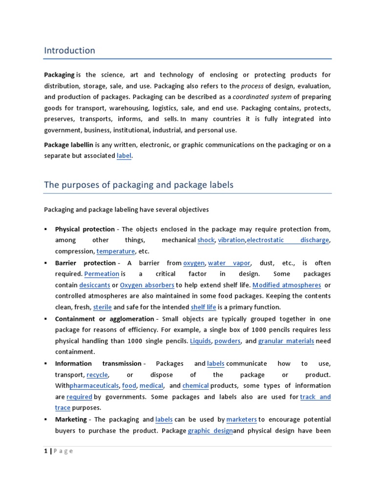 Packaging Research | Download Free PDF | Packaging And Labeling | Brand