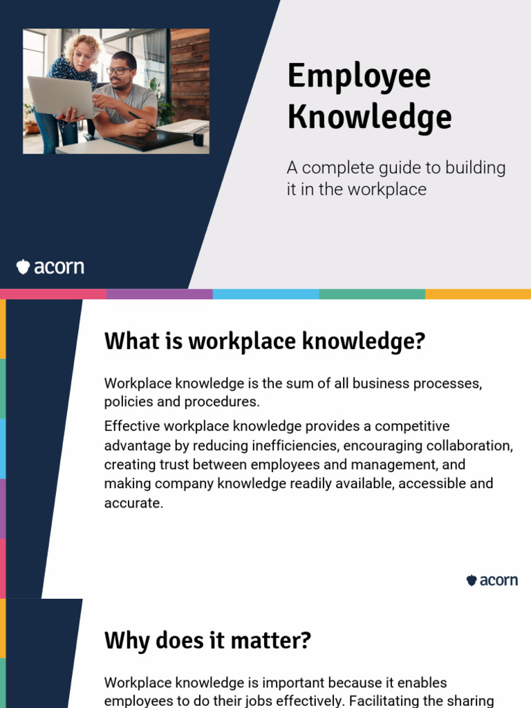 Building Knowledge in The Workplace | Download Free PDF | Knowledge ...