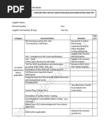 ITP For Glazing | PDF | Window | Specification (Technical Standard)