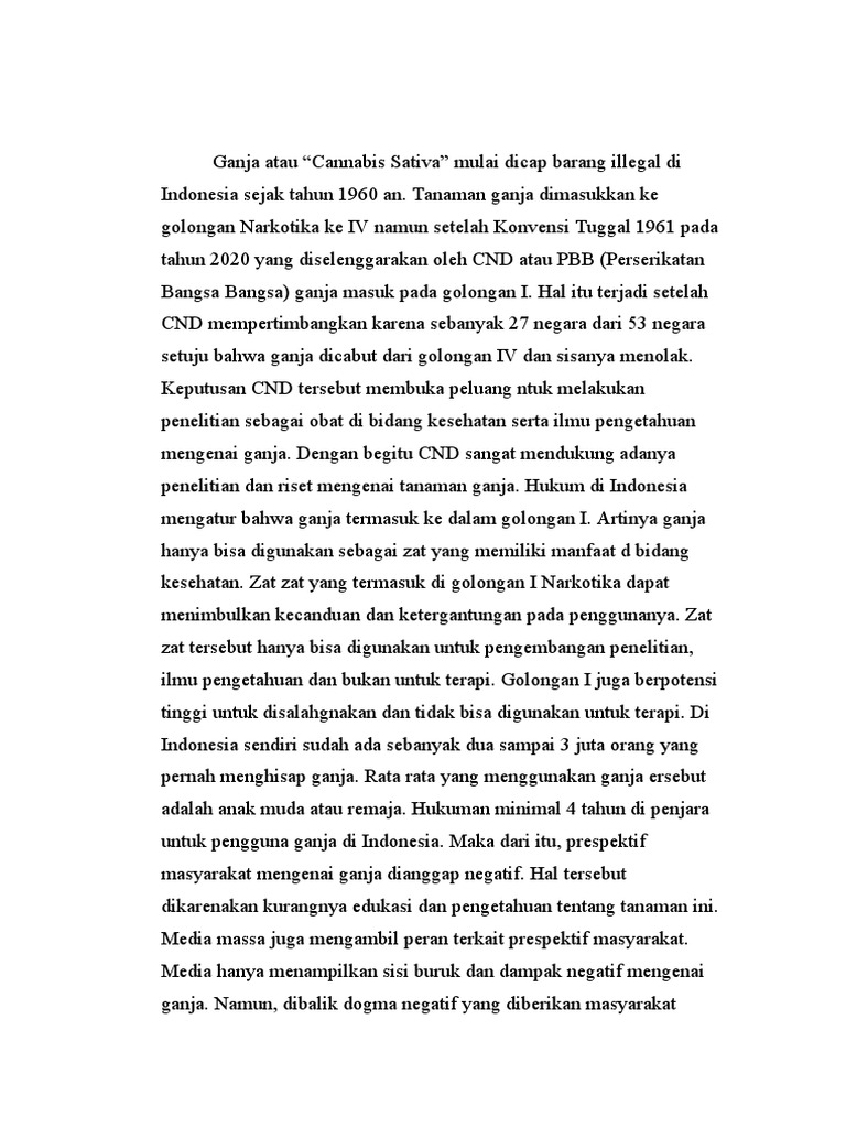 Contoh Format Esai | PDF