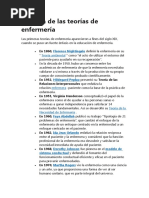 Modelos y Teorías de Enfermería - Lydia Hall | PDF | Enfermería | Medicina