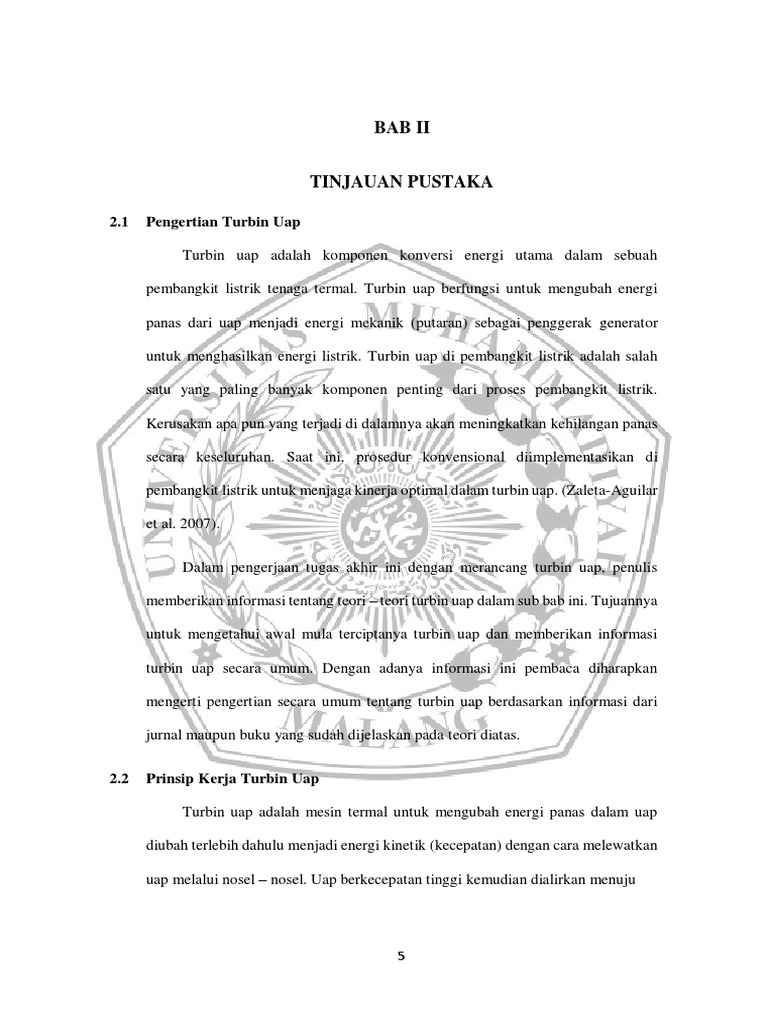 Pengertian Turbin Uap 2 | PDF