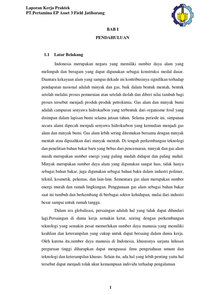 Laporan KP M.farhan Tribakti ITS | PDF