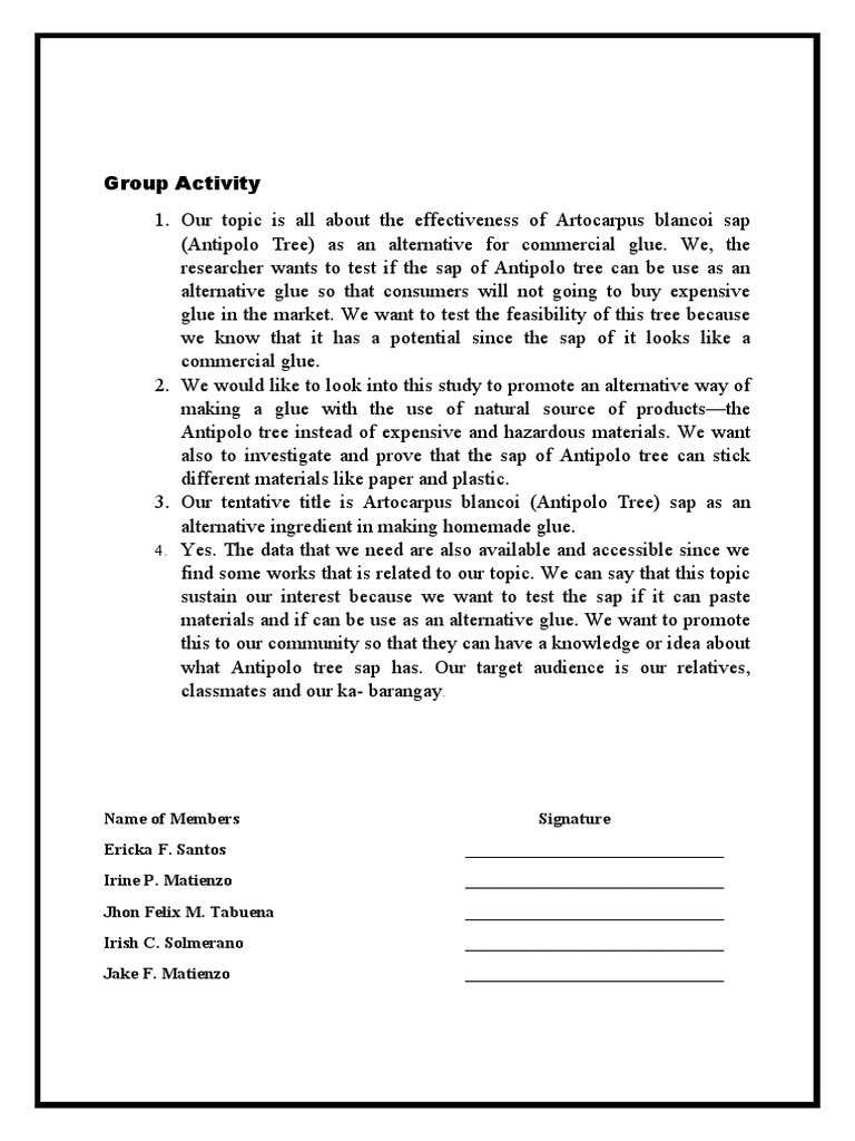 PR2 Group Activity | PDF