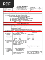 Detailed Lesson Plan Grade 5 Science | PDF | Force | Lesson Plan