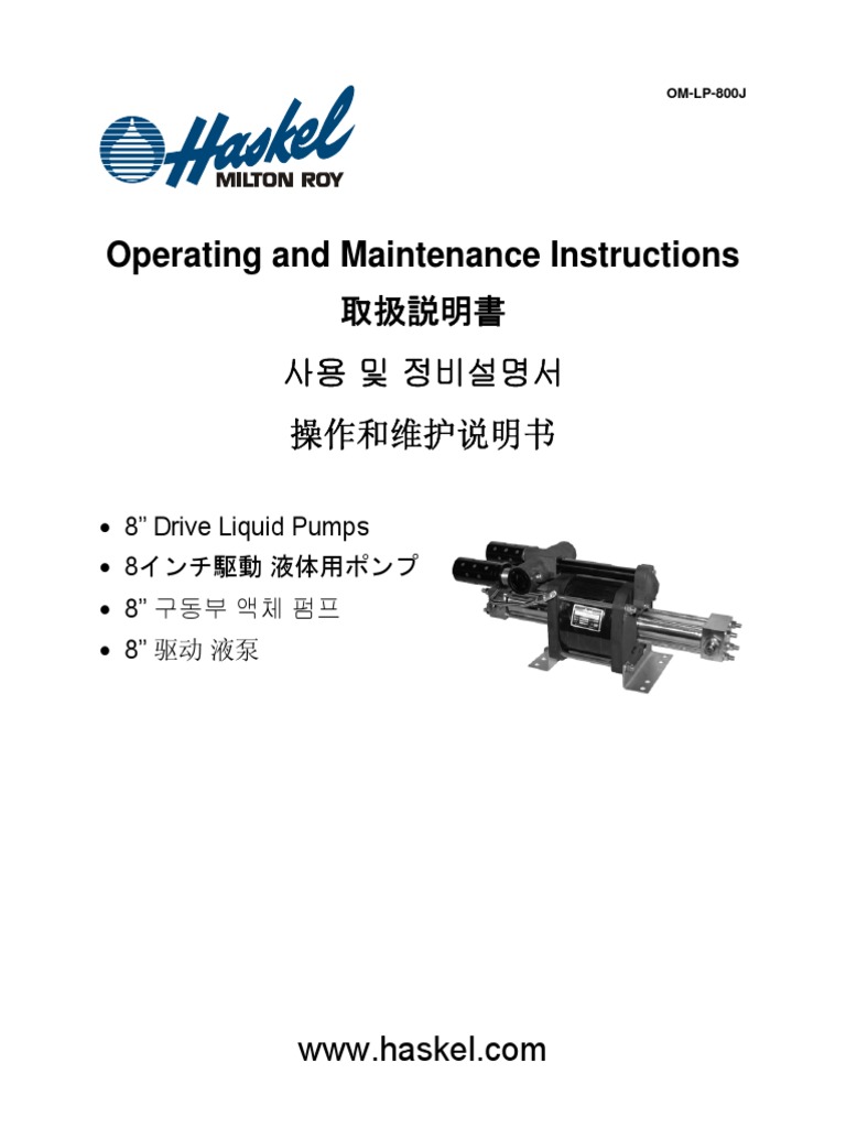 Dokumen Tips Operating And Maintenance Instructions Operating And Maintenance Instructions