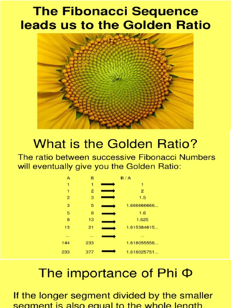 Golden Ratio | PDF