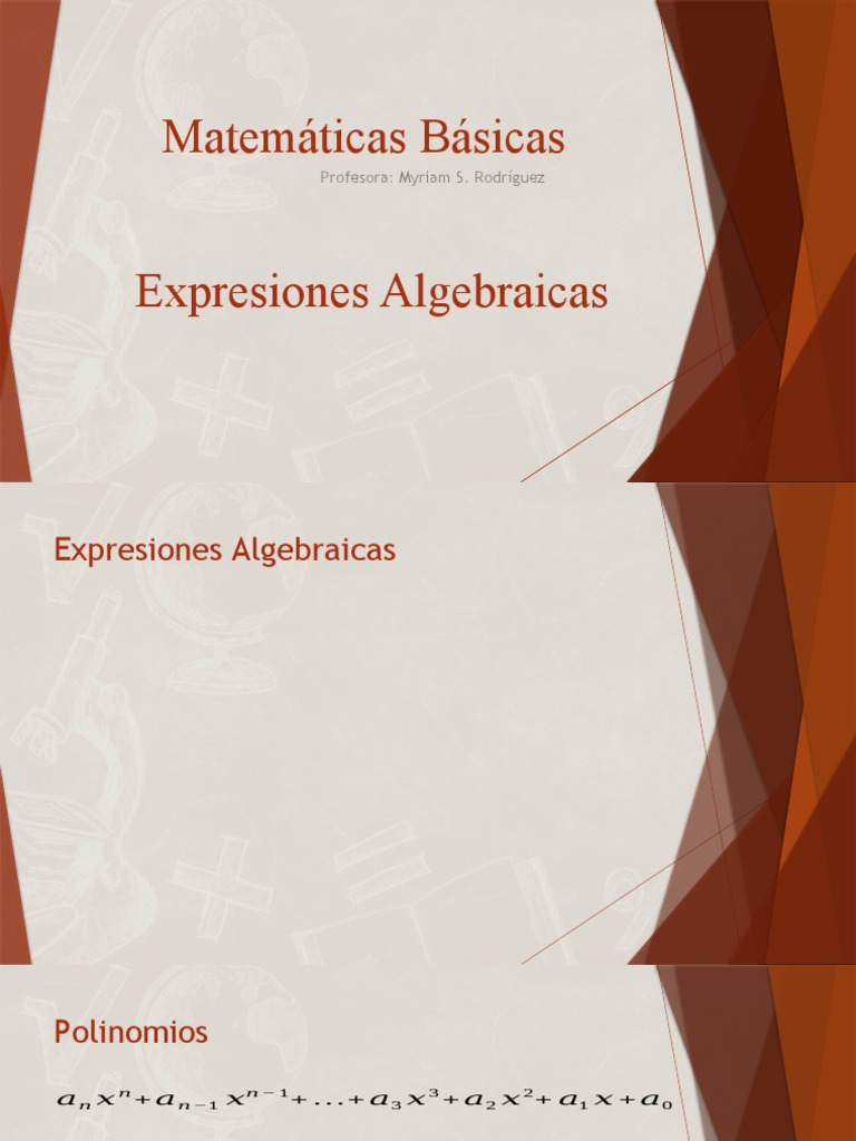 Expresiones Algebraicas | PDF | Factorización | Objetos matemáticos