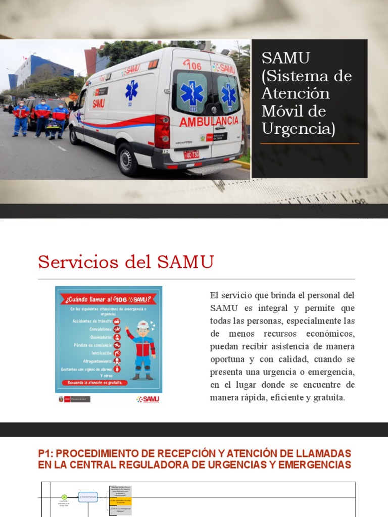 Samu | PDF | Ambulancia