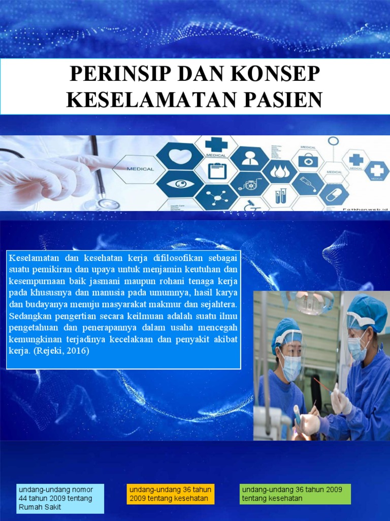 Perinsip Dan Konsep Keselamatan Pasien | PDF | Pengembangan Diri | Kesehatan Holistik