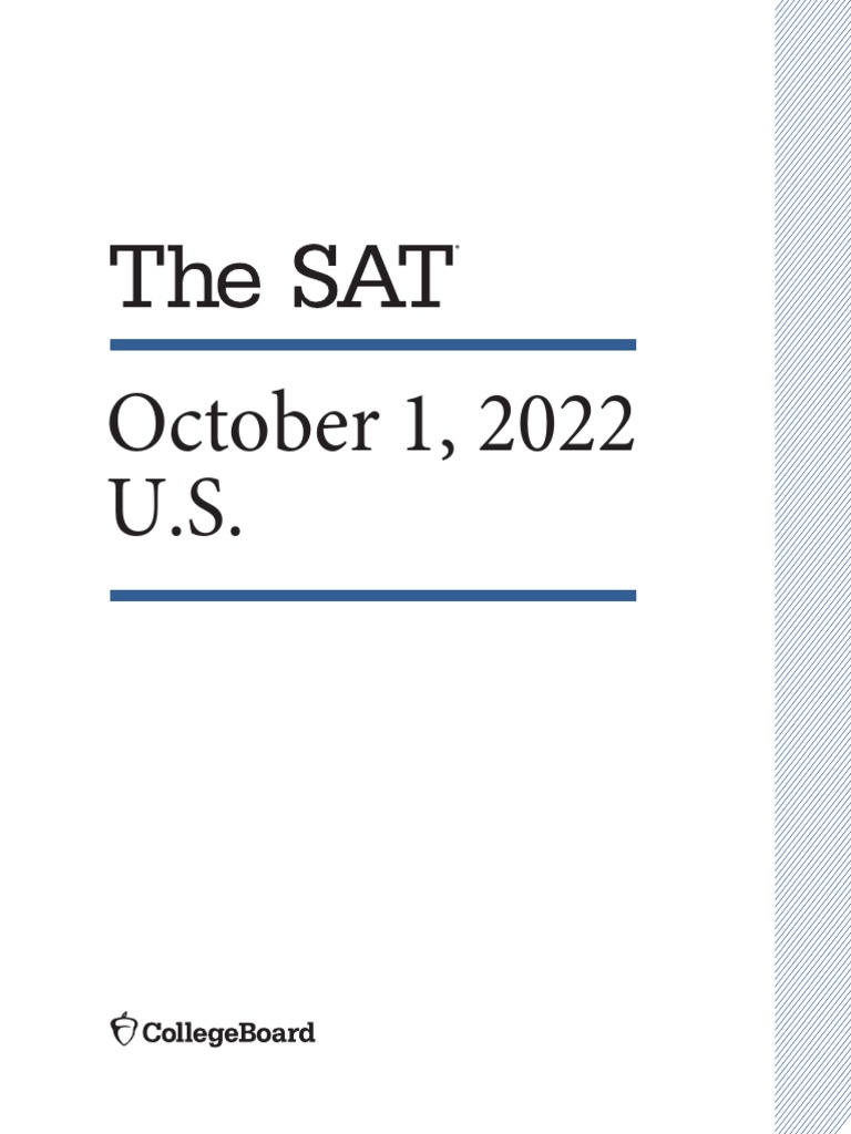 2022 October US SAT QAS With Answers | PDF | Economic Growth | City