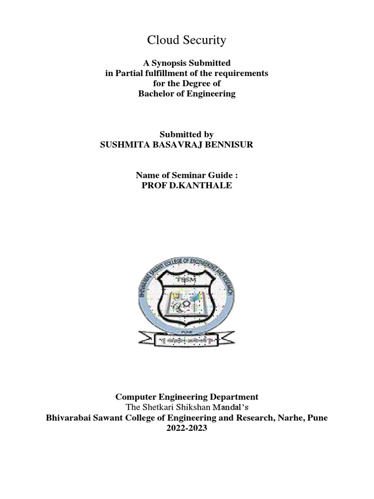 Sushmita Updated | PDF | Cloud Computing | Security